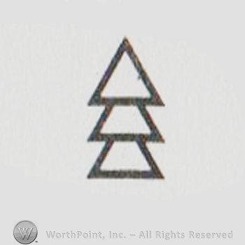 Mark with three overlapping triangles | #6280