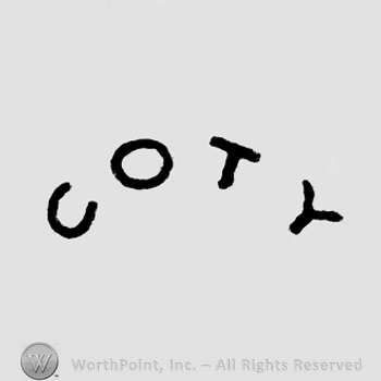 Mark with The text ''Coty''. | #628877
