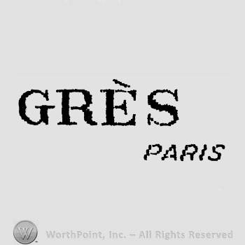 Mark with The text ''Gres Paris''. | #628937