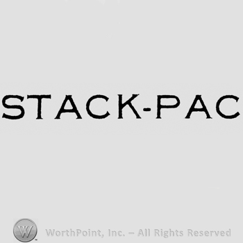 Mark with Stack-Pac: capital and bold written | #62910