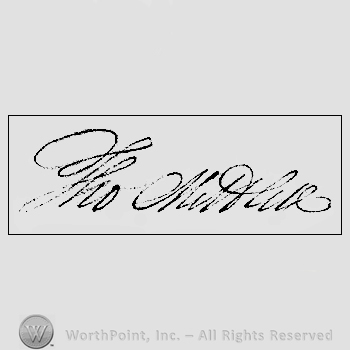 Mark with Signature: Thomas Mifflin. | #632026