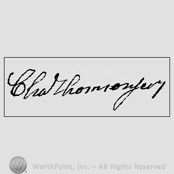 Mark with Signature: Charles Thomson. | #632034