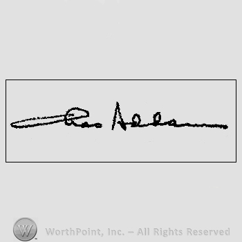 Mark with Signature: Charles Addams. | #632037