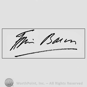 Mark with Signature: Francis Bacon. | #632038
