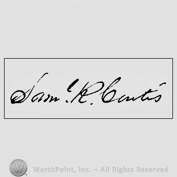 Mark with Signature: Samuel R. Curtis. | #632072