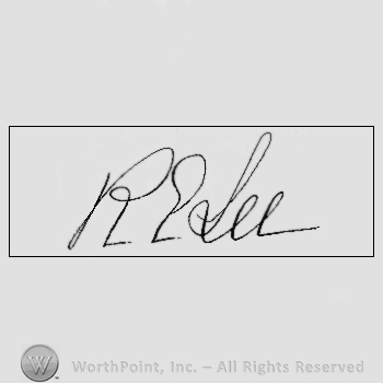 Mark with Signature: Robert Edward Lee. | #632082