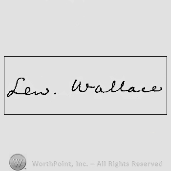 Mark with Signature: Lew Wallace. | #632106