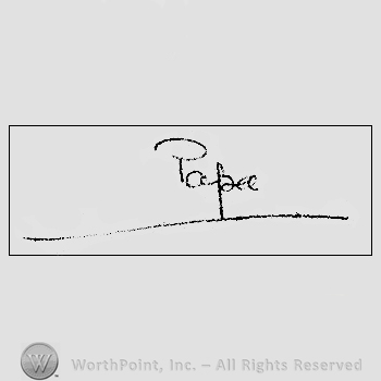 Mark with Signature: Ernest Hemingway. | #632149