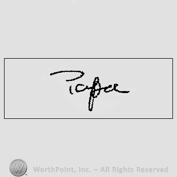 Mark with Signature: Ernest Hemingway. | #632150