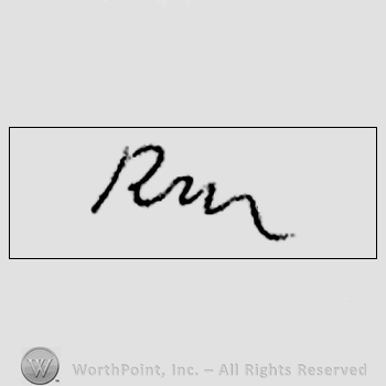 Mark with Signature: Rene Magritte. | #632192