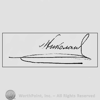 Mark with Signature: Nicholas II. | #632212