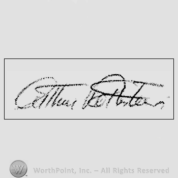 Mark with Signature: Arthur Rothstein. | #632225