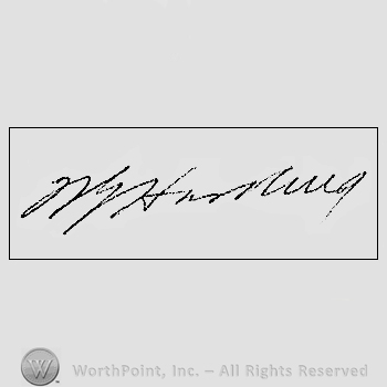 Mark with Signature: Warren Gamaliel Harding. | #632301
