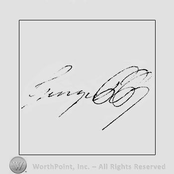 Mark with Signature: George IV. | #632311