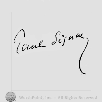 Mark with Signature: Paul Signac. | #632344