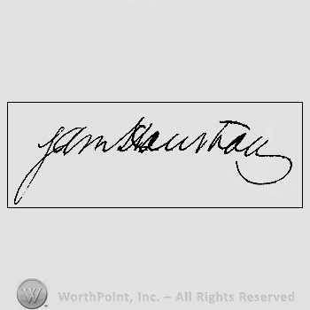 Mark with Signature: Sam Houston. | #632365