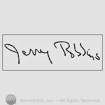 Mark with Signature: Jerome Robbins. | #632370