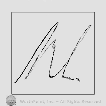 Mark with Signature: Martin Bormann. | #632387