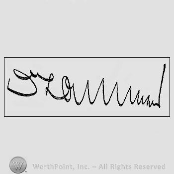 Mark with Signature: Dr. Hans Heinrich Lammers. | #632401