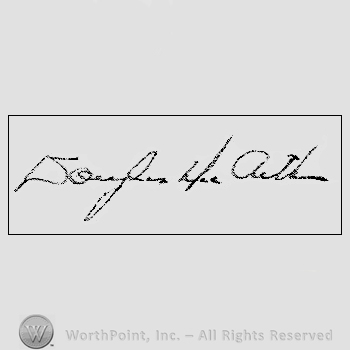 Mark with Signature: Douglas MacArthur. | #632403