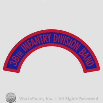 Mark with The text ''38TH INFANTRY DIVISION | #633557