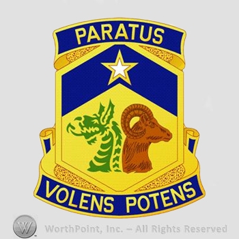 Mark with The text ''PARATUS VOLENS POTENS'', a | #635086