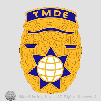 Mark with The letters "TMDE", an eagle with a | #636318