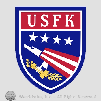 Mark with A shield with the acronym "USFK", four | #636976