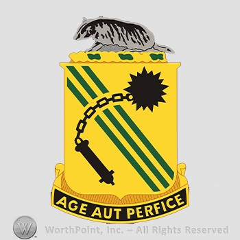 Mark with A badger, a shield with three diagonal | #637172