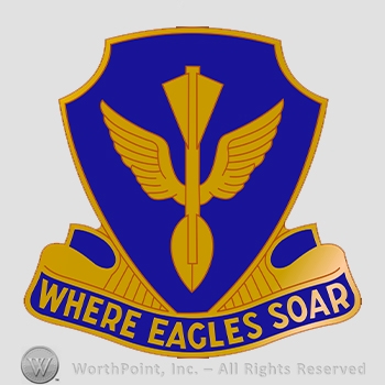 Mark with A shield with a short winged arrow | #637915