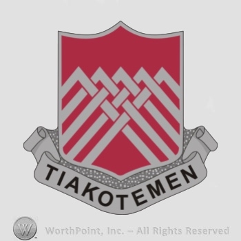 Mark with A shield, five chevronels, a ribbon and | #647912