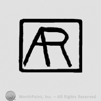 Mark with A square and the letter "AR". | #64938