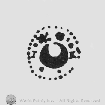 Mark with A dotted circle, a crescent and the | #65274