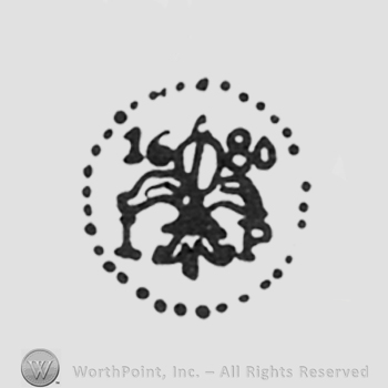 Mark with A dotted circle, the number "1680", the | #65363