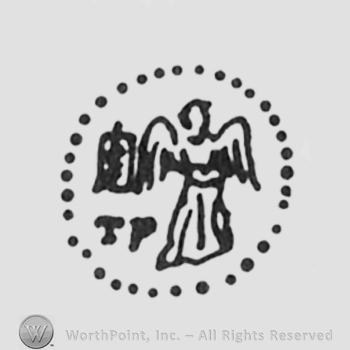 Mark with A dotted circle, an angel figure and | #65391