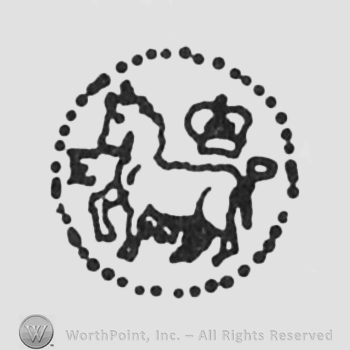 Mark with A horse, a crown, the letters "EP" and | #65401