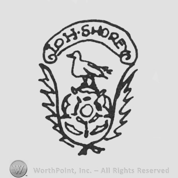 Mark with A label, the text "JOH. SHOREY", a | #65496