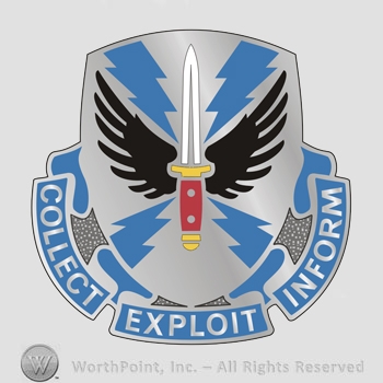 Mark with A shield, four lightning flashes, a | #655225