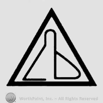 Mark with A triangle with a geometrical form | #656900