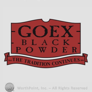 Mark with The text "GOEX BLACK POWDER THE | #656964