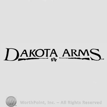 Mark with The text "DAKOTA ARMS", two rifles | #657011