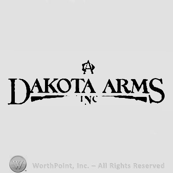 Mark with The text "DAKOTA ARMS INC.", two rifles | #657013