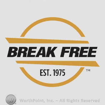 Mark with The text "BREAK FREE EST.1975", two | #657115
