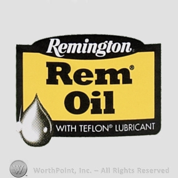 Mark with The text "Remington Rem Oil WITH TEFLON | #657130