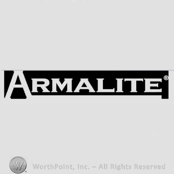 Mark with The text "ARMALITE" on a label. | #657171