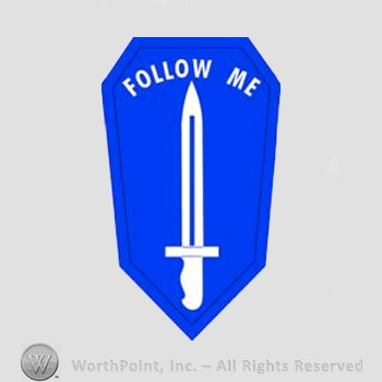 Mark with A shield, the text ''FOLLOW ME'' and a | #658776