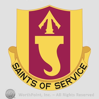 Mark with A shield, a pheon, a clarion, a ribbon | #659520