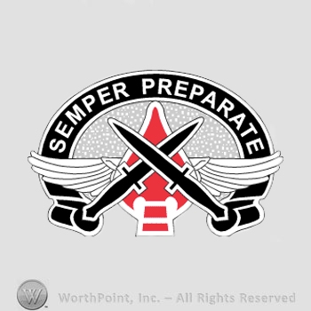 Mark with A device, a ribbon, the text ''SEMPER | #659618