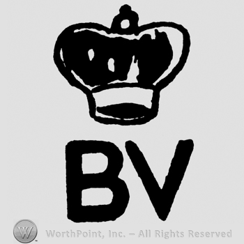 Mark with Uppercase BV with crown above | #66075
