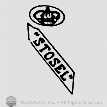Mark with Crown in a circle, Stosel written with | #66128